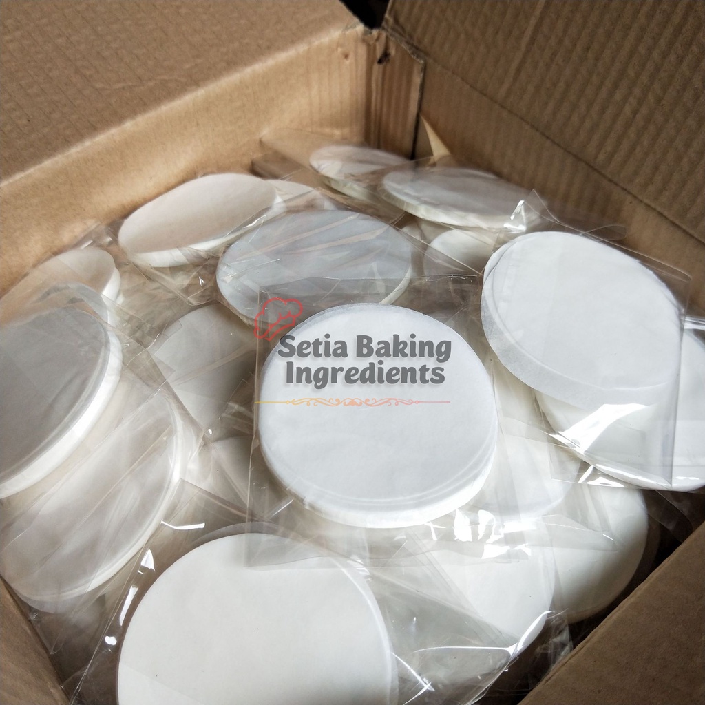 100pcs 6/8/9/10/12 Inch Round Greaseproof Paper Baking Paper Steamed ...