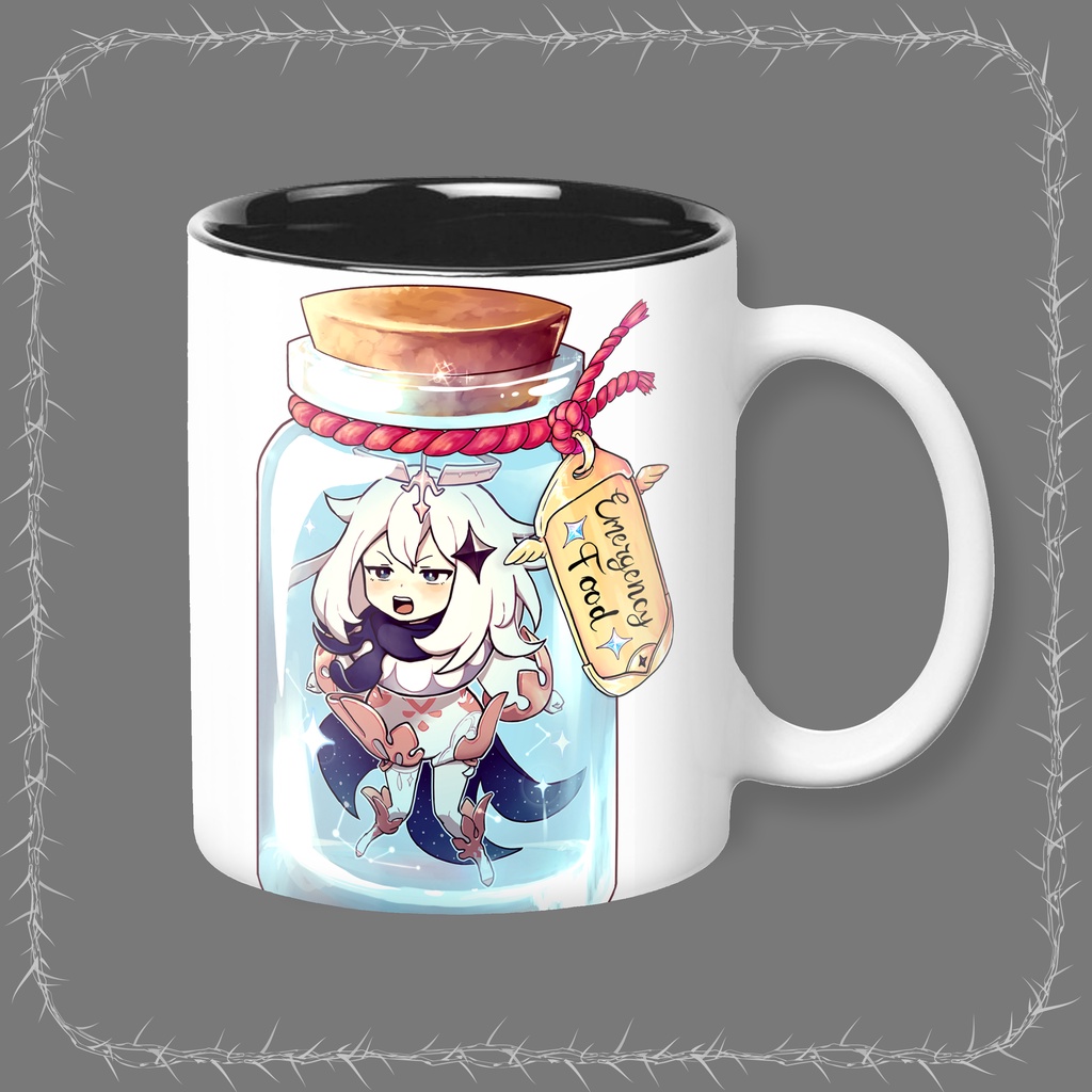 Genshin Impact Paimon emergency food coffee mug | Shopee Philippines