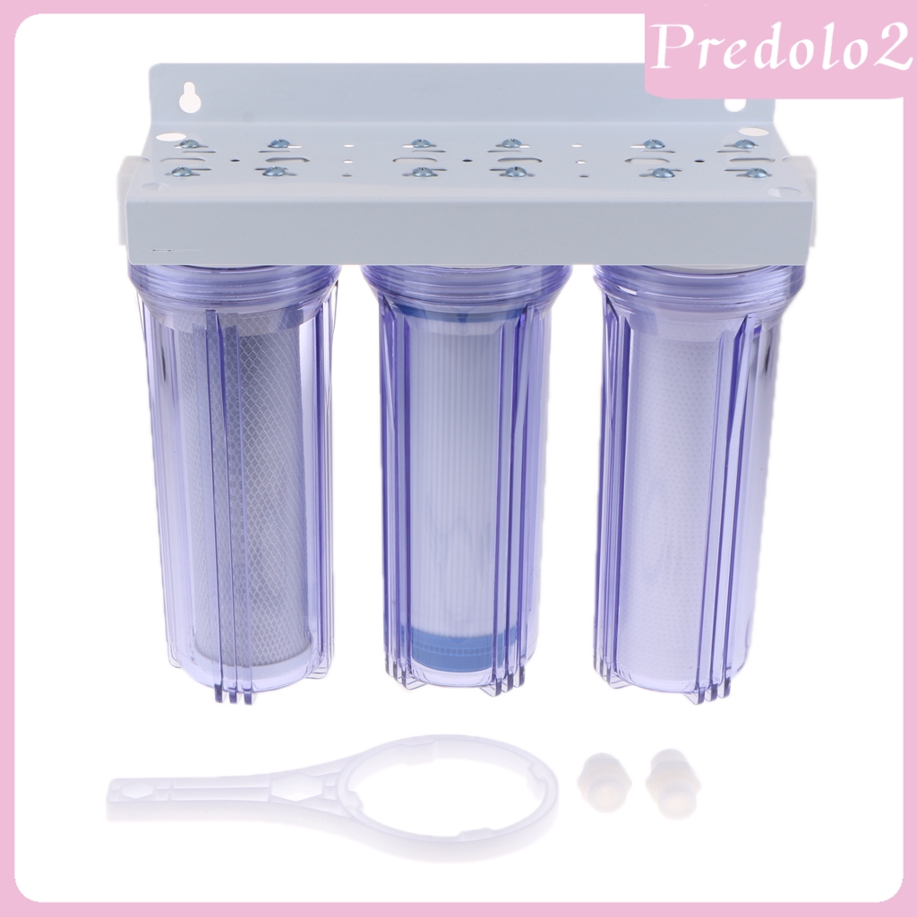 3 Stage Whole House Water Filtration System with Sediment & CTO UDF ...