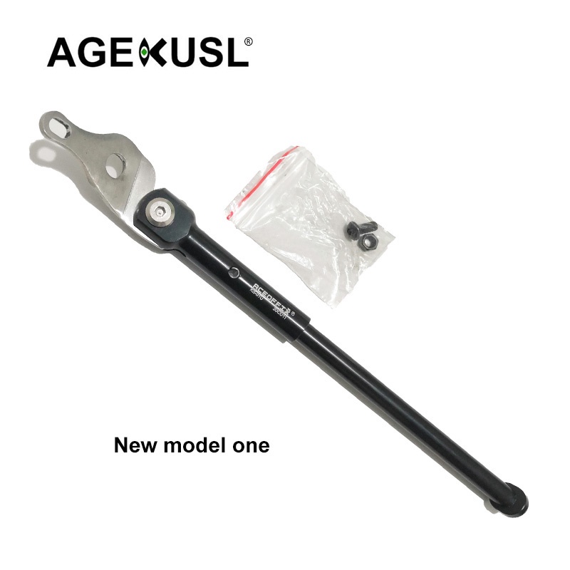 Aceoffix Bicycle Kickstand Parking Kick Stand 101g For 16'' Use For Brompton Pikes 3 Sixty ...