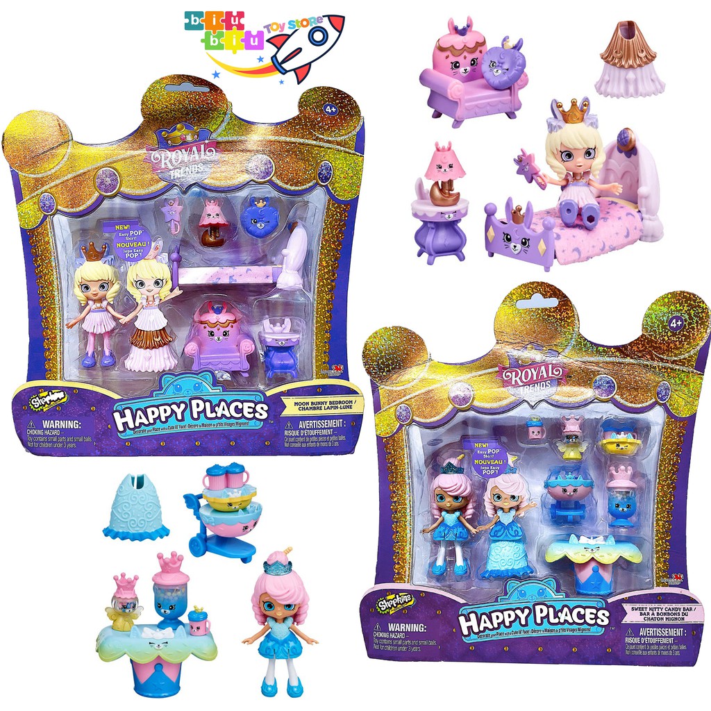 Shopkins Hoang GIA - Sweet Candy Princess & Bunny Rabbit Princess ...