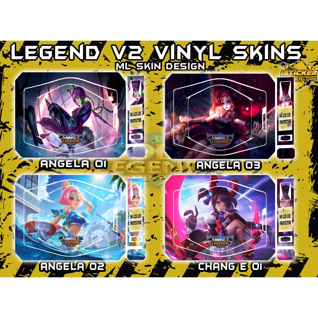 Sticker cover Legend 2 (L200) skins ML Designs | High Quality Vinyl ...