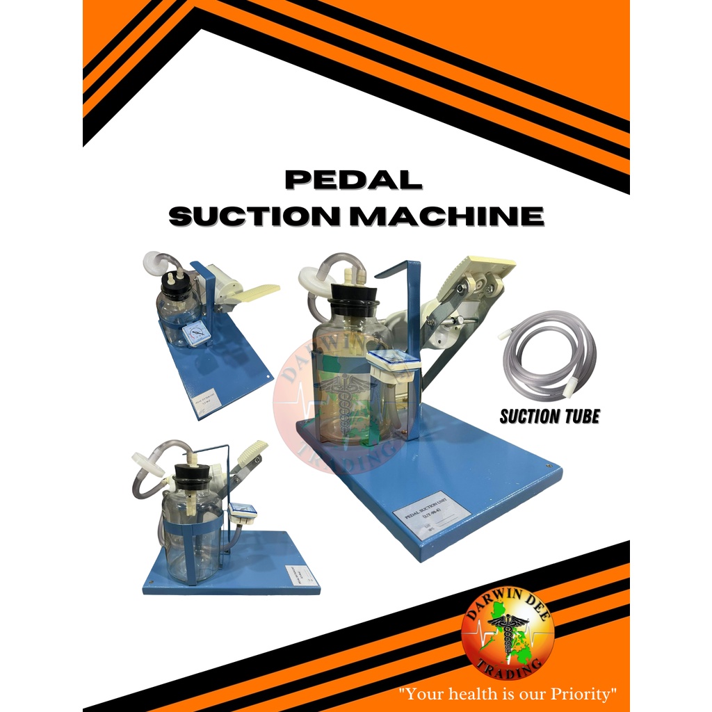 PEDAL/FOOT OPERATED SUCTION MACHINE | Shopee Philippines