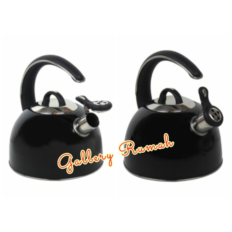 Whistling Teapot, Cooking Teapot, 3 Liter, Stainless Steel, Hot Water ...