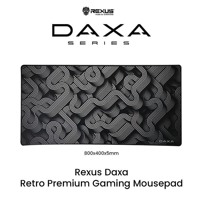 Rexus Daxa Retro Premium Gaming Mousepad Mouse Pad Mousemat Mouse Mat ...