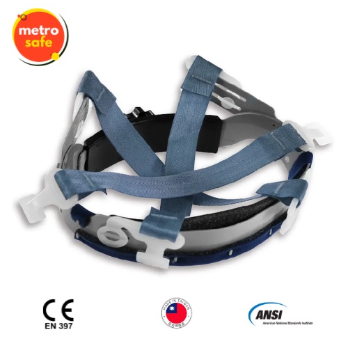 BLUE EAGLE Ratchet Suspension Harness Skull Guard for Helmet SU3R ...