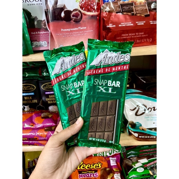 Andes Mint Chocolate (Bar) | Shopee Philippines