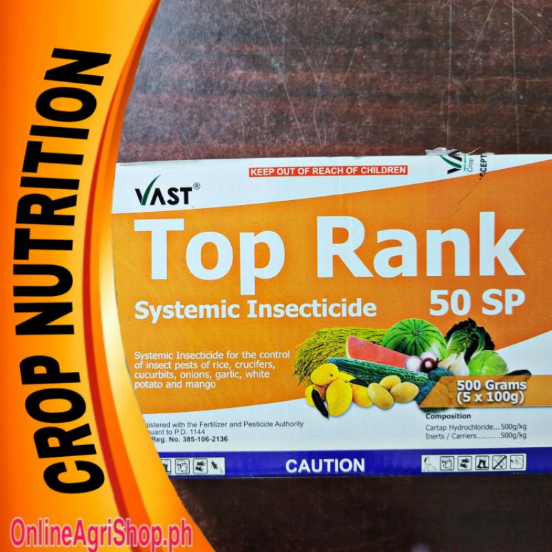 TOP RANK 50 SP SYSTEMIC (5X100g) BY VAST | Shopee Philippines