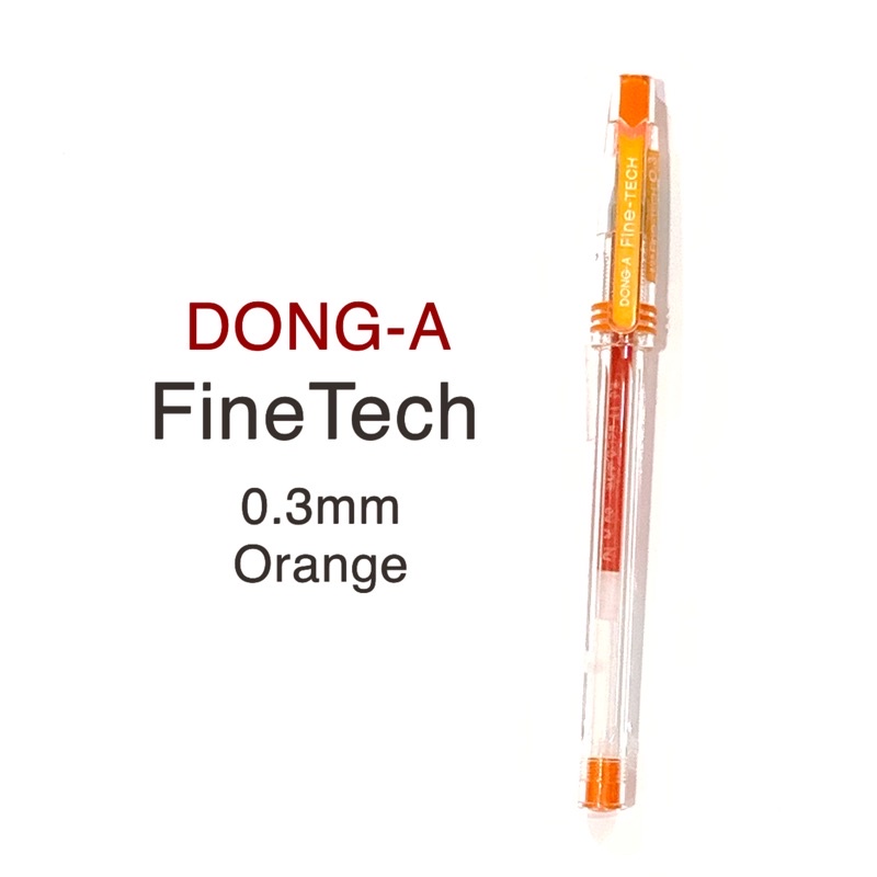 DONG-A Fine Tech 0.3 Gel Pen per piece per colored FineTech pen ...