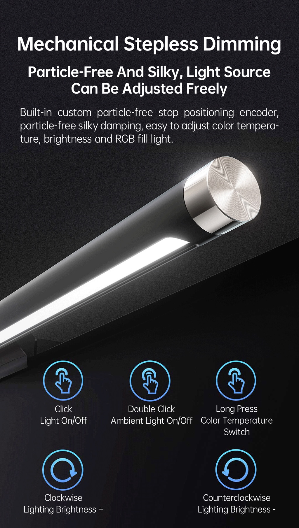 LYMAX Colorful Screen Hanging Lamp G1 with Musical Rhythm High Color ...