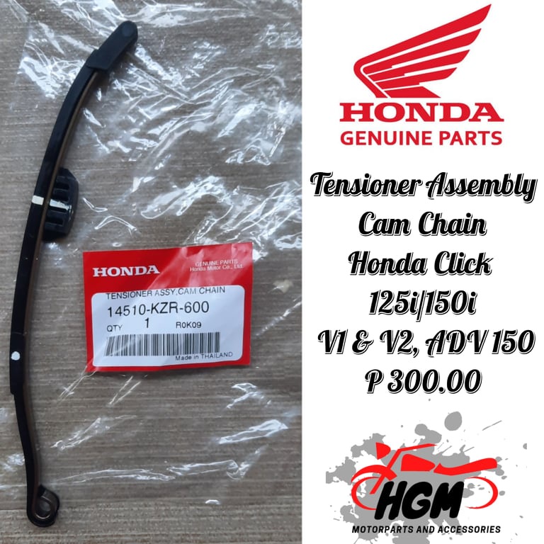 TENSIONER ASSEMBLY CAM CHAIN HONDA CLICK 125i/150i (V1 & V2), ADV 150 ...