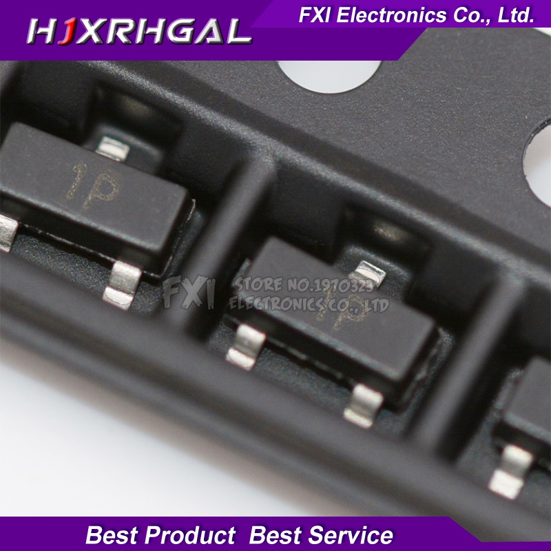 100pcs MMBT2222A 100 PCS SOT-23 MMBT2222 2N2222 1P SMD General Purpose ...