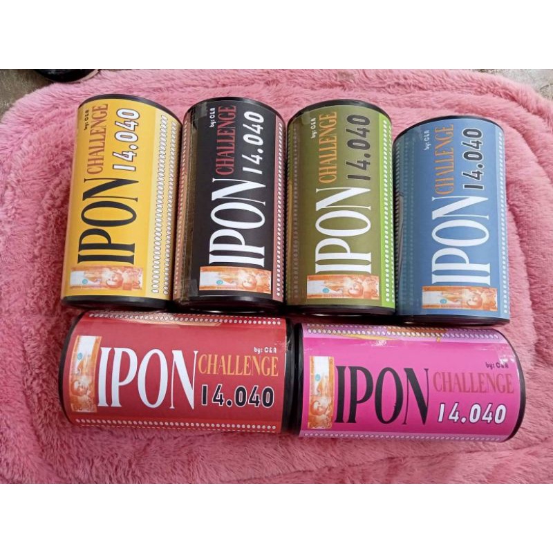 LXH 20 pesos Ipon Challenge Alkansya 6 inches colored Ipon Challenge ...