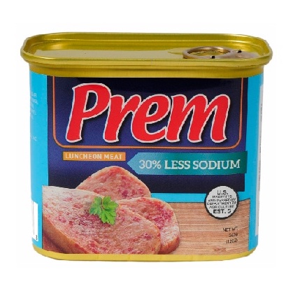 Prem Luncheon Meat Less Sodium 340g | Shopee Philippines