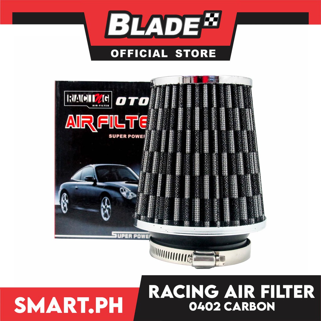 Racing Air Filter Super Power Flow 0402 (Carbon) - Washable and ...