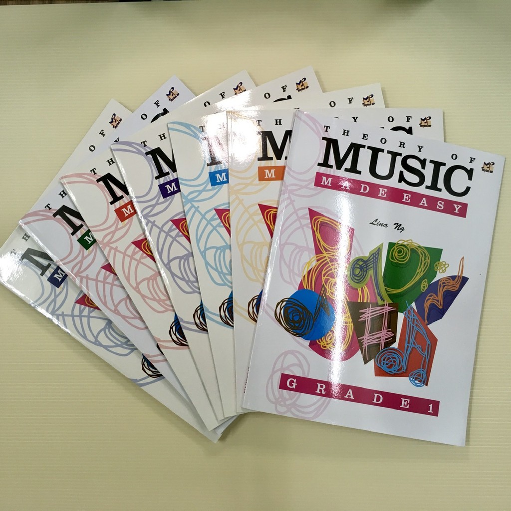 [New] Theory of Music Made Easy Grade 1~8 by Lina Ng | Shopee Philippines