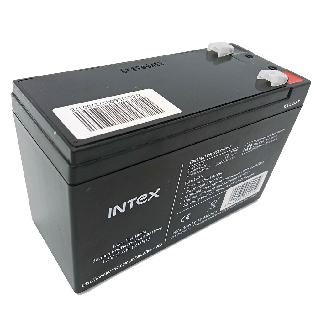 Intex Original Battery for UPS (1500VA 1050VA) 9.0AH _ALS2127 | Shopee ...