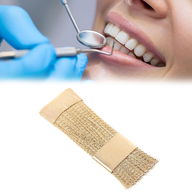 1 Pc Dental Copper Brush Teeth Tools Drill Cleaning Instrument Cleaning ...