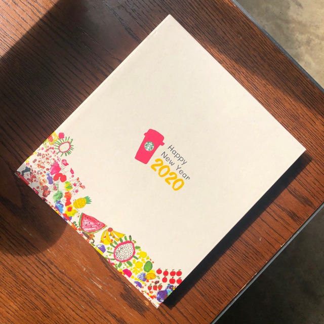 Starbucks Calendar set full box with cards & stickers 2020 Starbucks ...