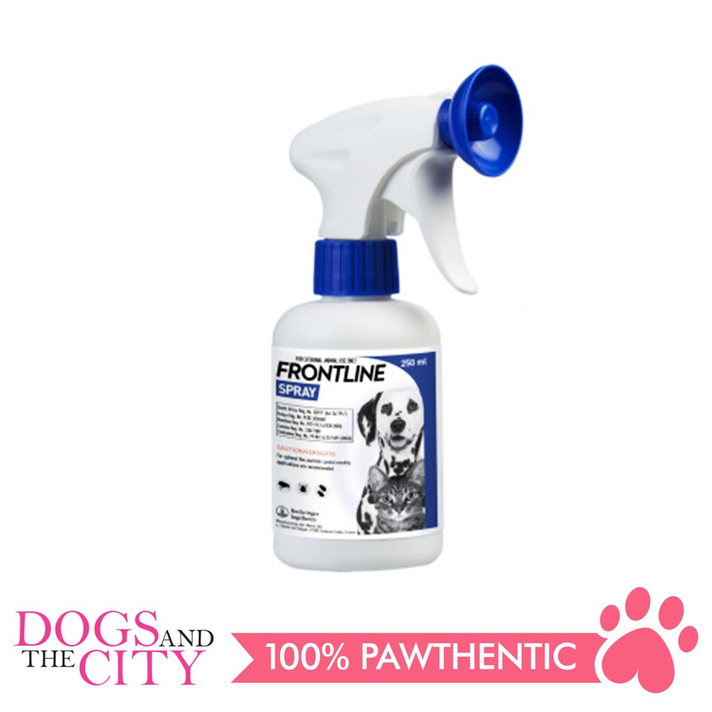 Frontline Flea & Tick Treatment 250Ml Dog/Cat Spray | Shopee Philippines