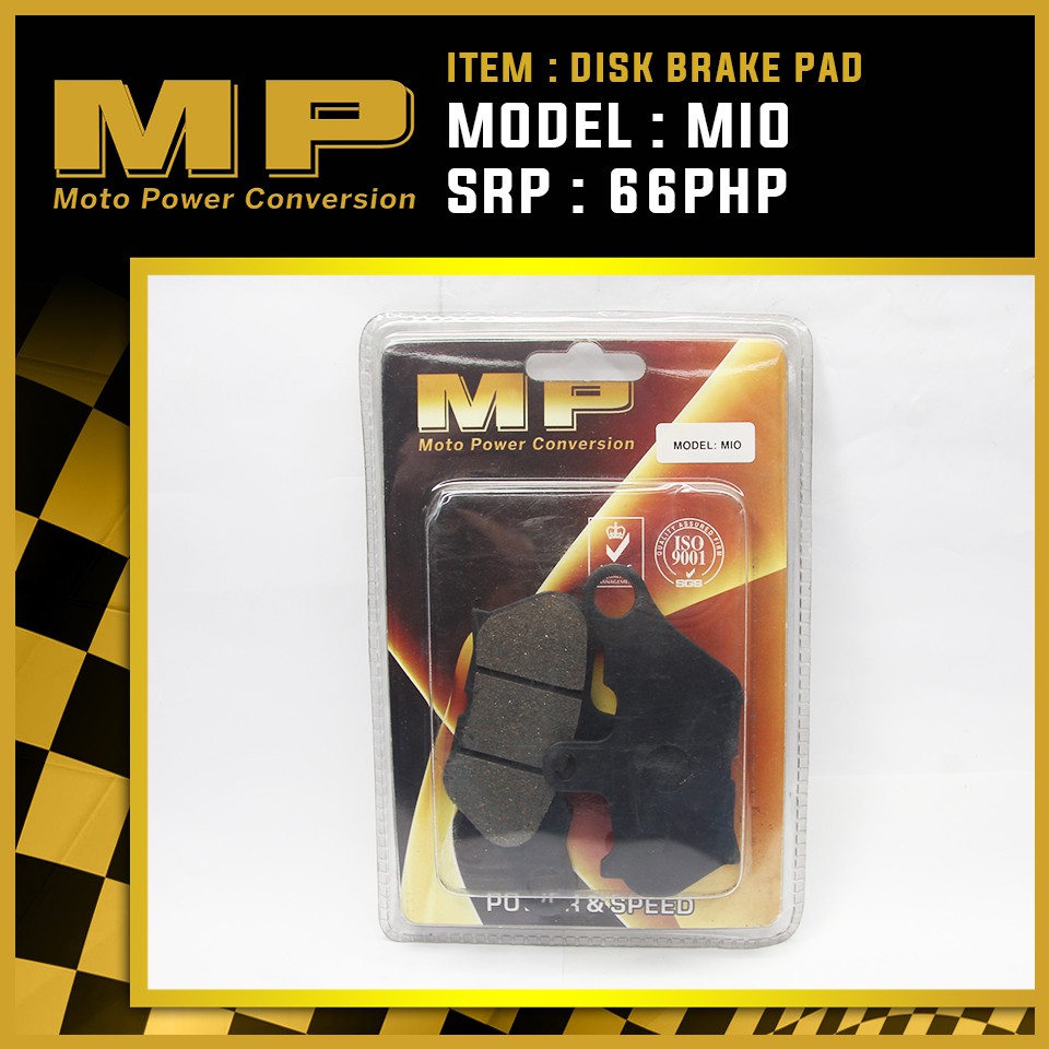 MP DISC BRAKE PAD MIO OLD | Shopee Philippines