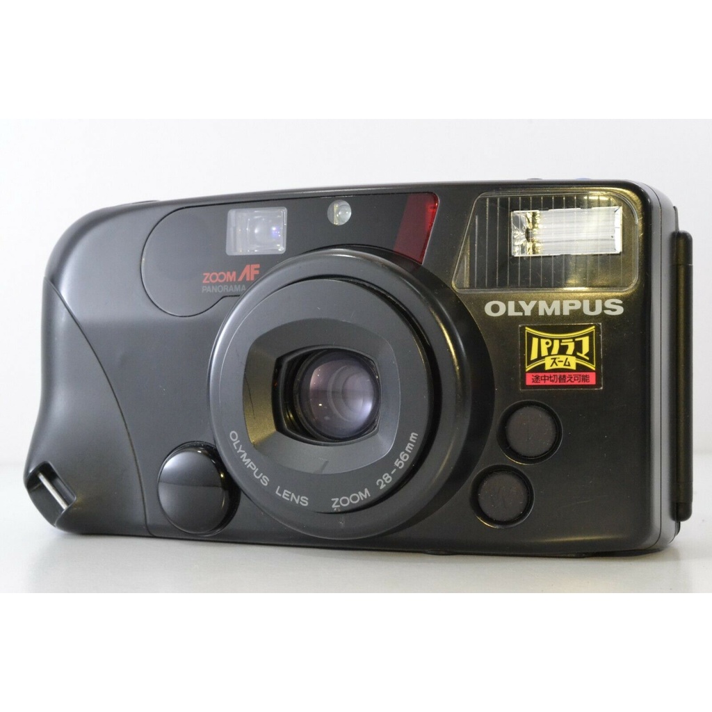 Olympus IZM 220 Panorama Zoom Black 28-56mm Point Shoot Film Camera ...
