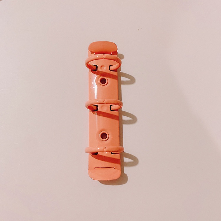 Stationery Binder 3-Hole Elastic Multi-color Adjustment Iron Binder ...