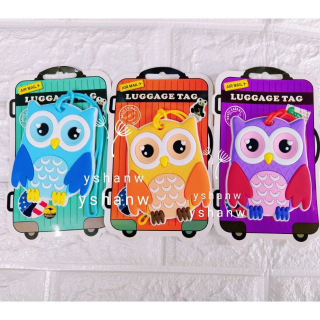 owl luggage tag bag tag | Shopee Philippines