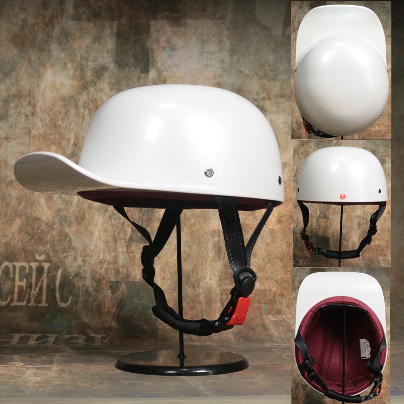 Men's and women's painted helmets Harley scoop helmet retro hat ...