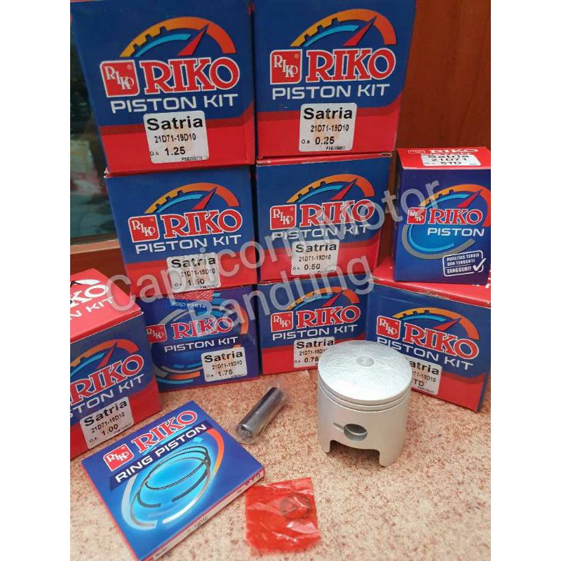 Multisize Piston Kit for Suzuki Raider Motorcycle Spare Part | Shopee ...