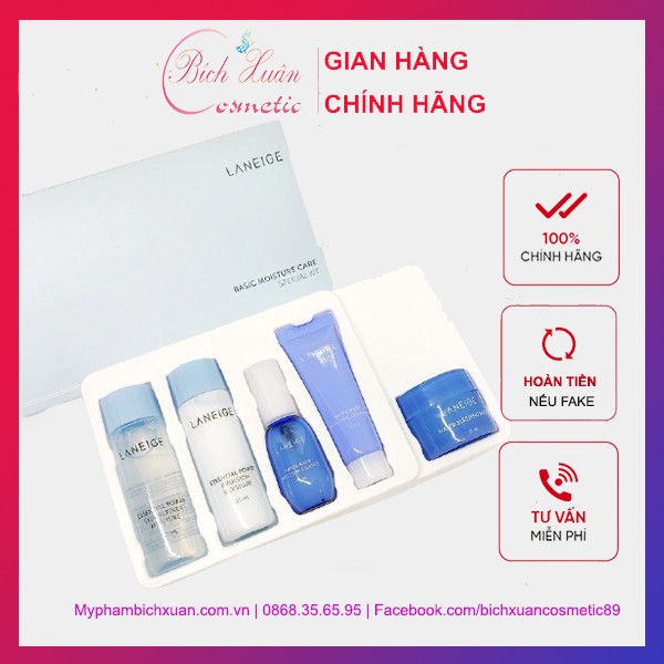 Laneige mini Moisture Kit (5 Piece) | Shopee Philippines