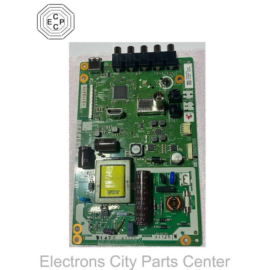 SHARP 24" LED TV MAIN BOARD QPWBNG594WJN4 LC-24LE175M | Shopee Philippines