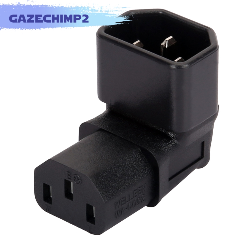 Right Angle 90 Degree Angled Power Adapter Extension From IEC320-C14 To C13 | Shopee Philippines