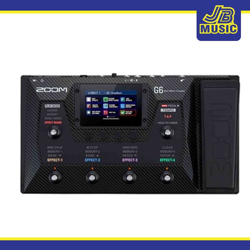ZOOM - G6 "Guitar Multi-Effects Processor" (Digital Mixer)(Guitar Multi ...