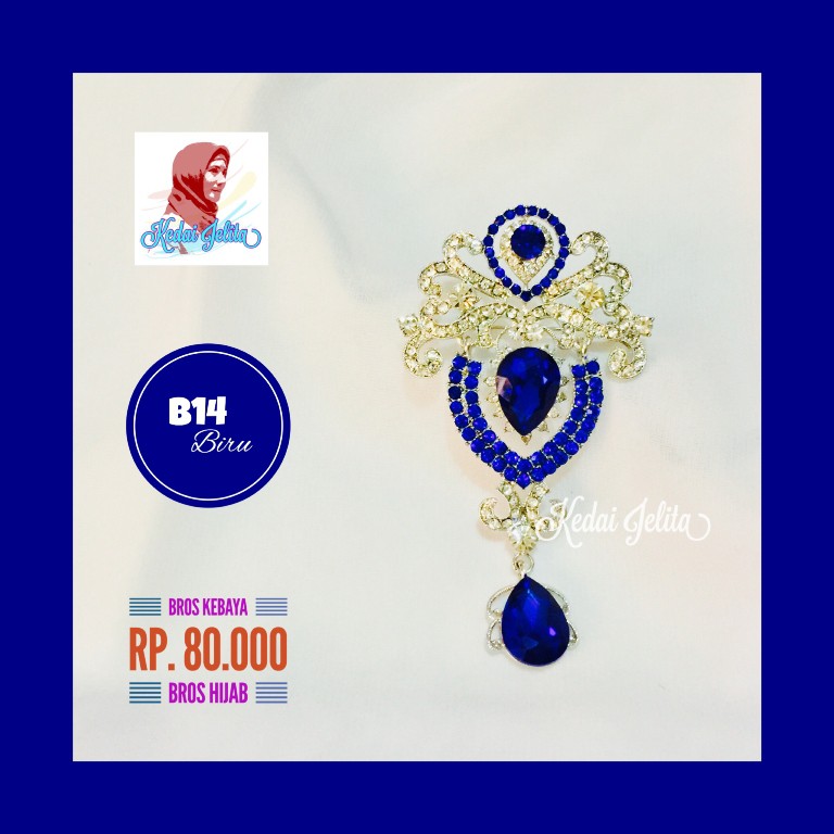 Kebaya Brooch / Hijab Brooch B14 | Shopee Philippines