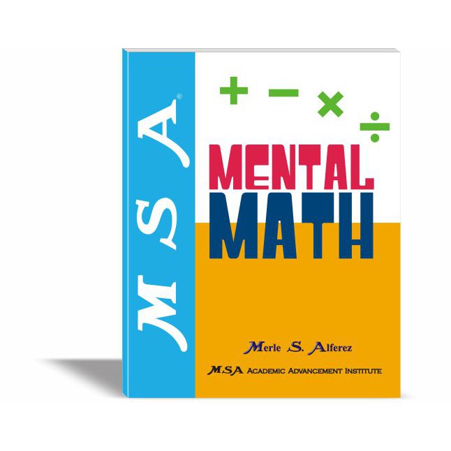 MSA Mental Math (Authentic / Brand New) | Shopee Philippines
