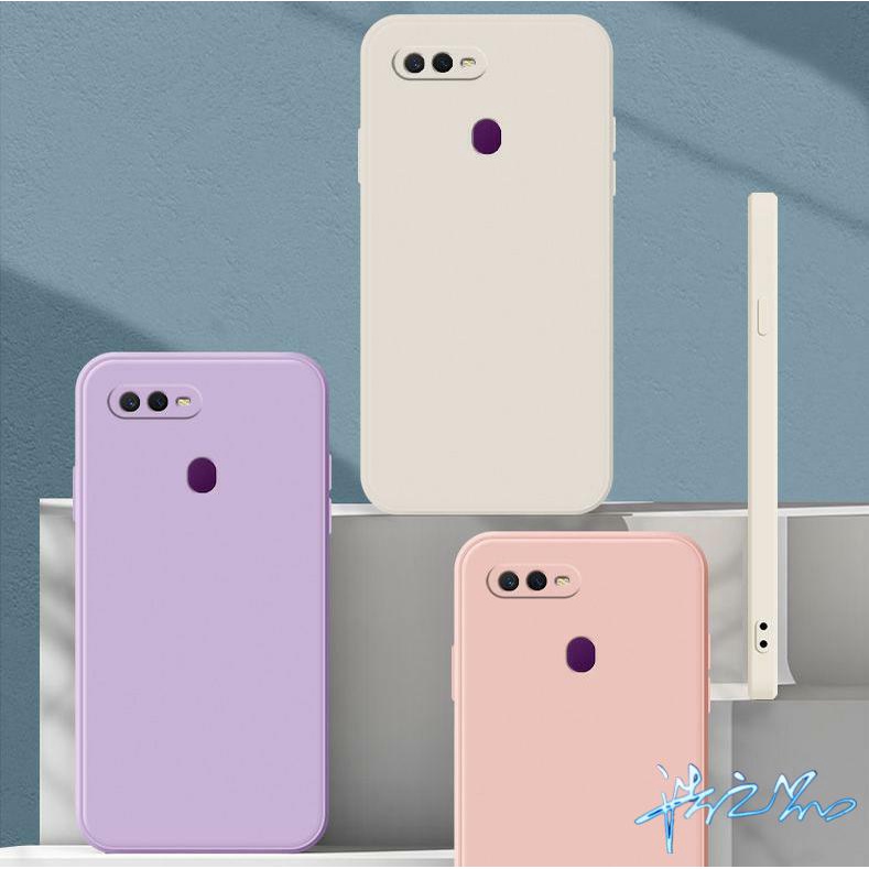 Multicolor casing For Oppo A12 Case A5S Case F9 Pro Case casing Square ...