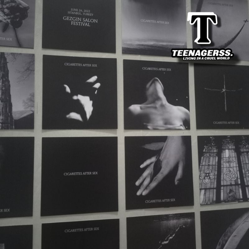 24 PCS Aesthetic Wall Decor CAS Band Posters | Shopee Philippines