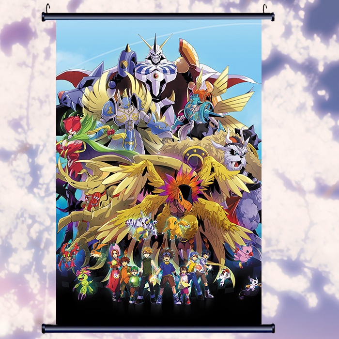Digimon Digital Adventure Tri Anime Manga Canvas Fabric Wall Scroll ...