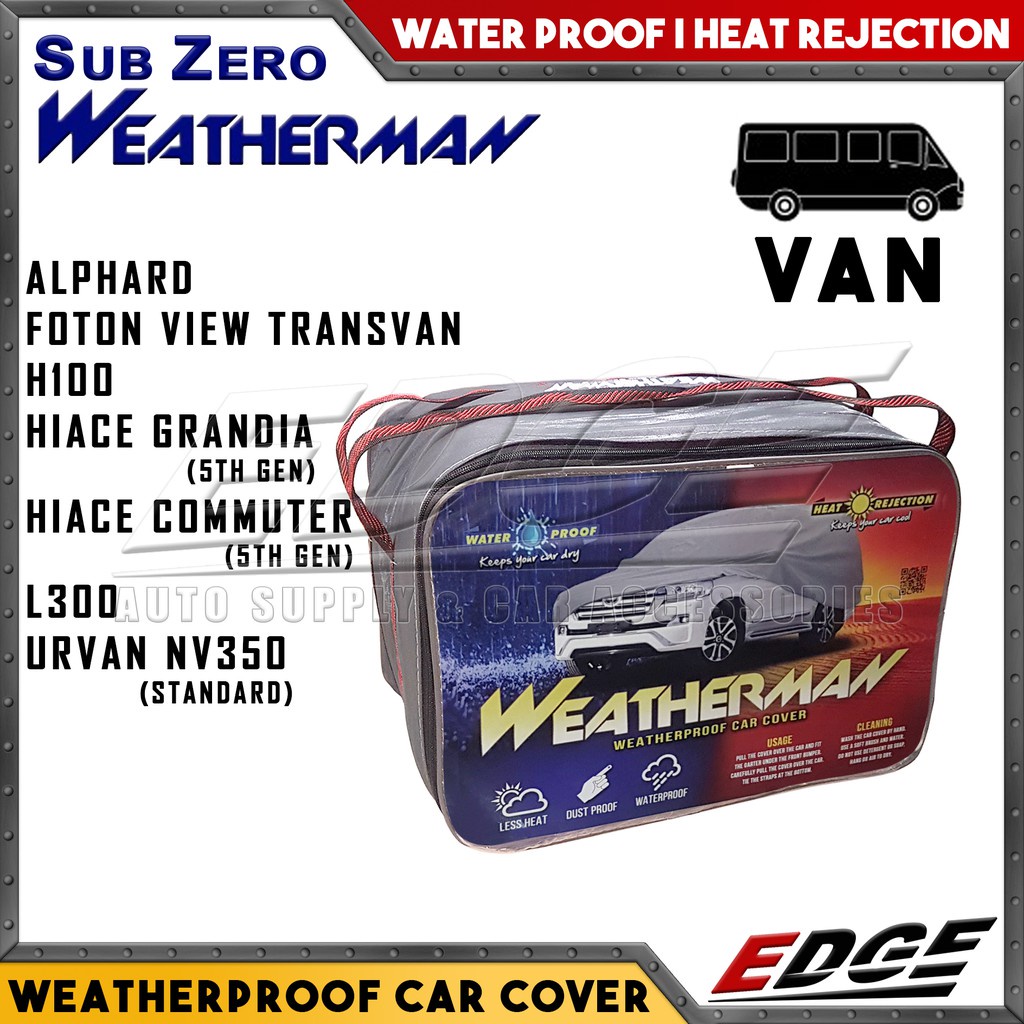 Weatherman Car Cover & Motorcycle Cover - Waterproof - Heat Resistant ...