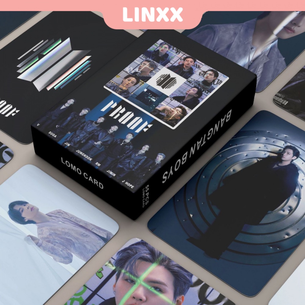 LINXX 55 Pcs 2022 Album Lomo Card Kpop Photocard Postcard Series ...