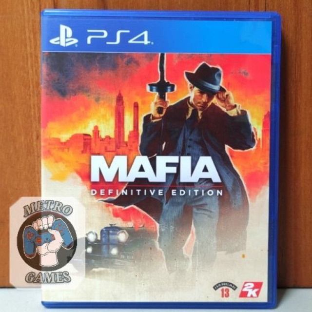 Ps4 mafia Definitive Edition mafia Cassette Definitiv Playstation PS 4 ...