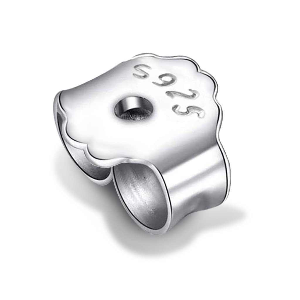 Morning Star Top Silver Stud Earrings Pakaw Small And Big Genuine 92.5% ...