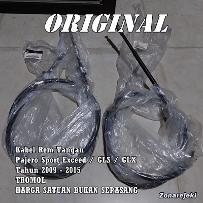 Hand Brake Cable Hand Brake ORIGINAL Mitsubishi Pajero Sport Exceed Gls ...