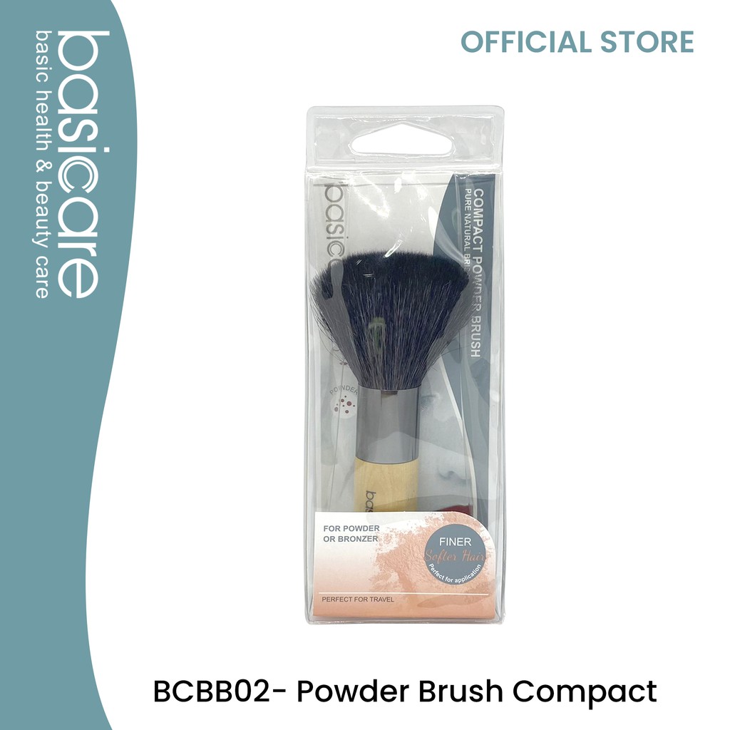 Basicare Bc Powder Brush Compact BCBB02 | Shopee Philippines