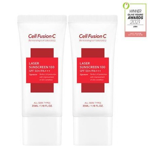 Cell Fusion C Laser Sunscreen SPF50+/PA+++ 35ml + 35ml korea skincare ...