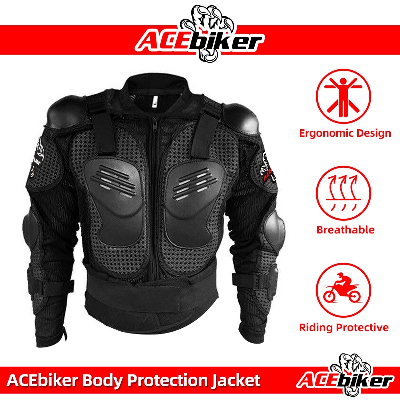 Acebiker Motorcycle Racing Street Riding Professional Body Protection ...