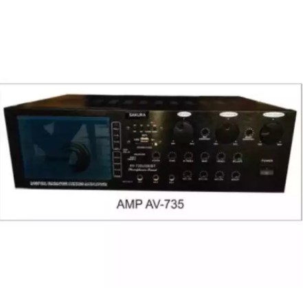 Sakura AV-735 USB/BT DIGITAL KARAO Amplifier | Shopee Philippines