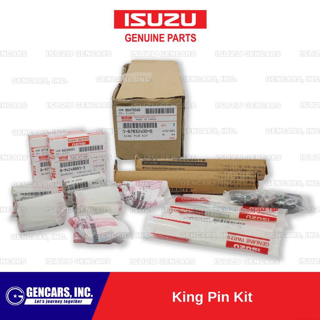 Isuzu King Pin Kit for NKR71/NPR/71/NLR77/85 (5-87832400-0) (Genuine ...