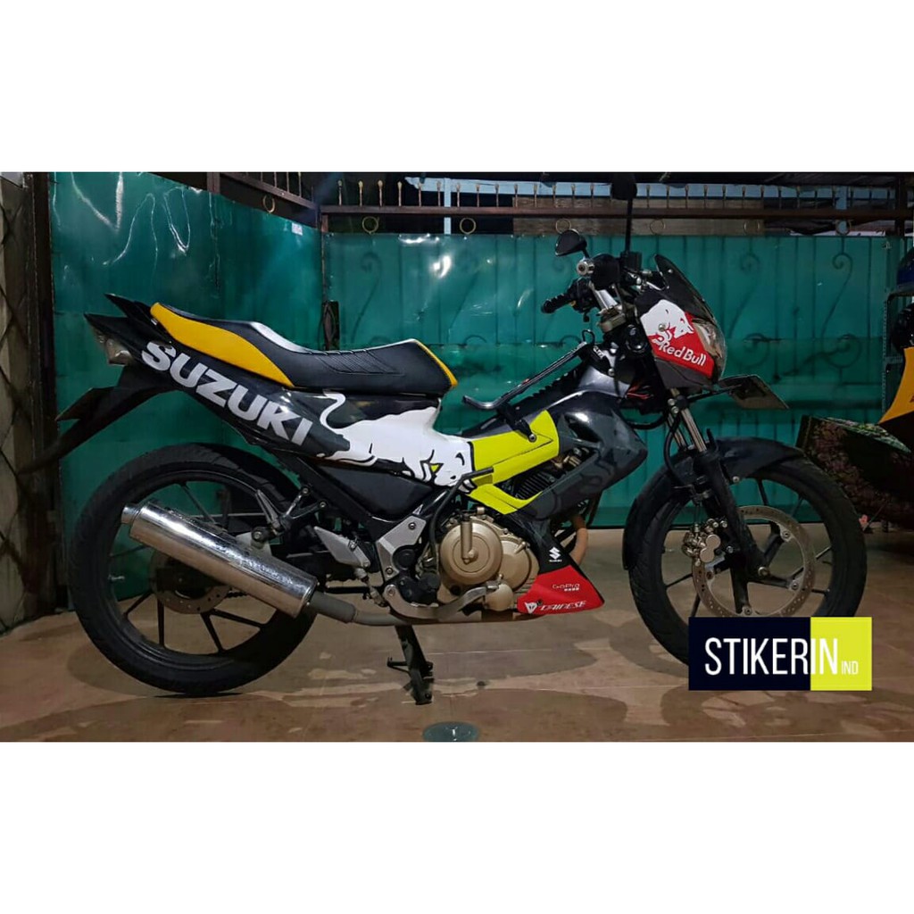Decal Suzuki Raider FU 2012 Barong - Redbull, Shark I Sbarin Project ...